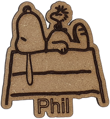 STI2D.net - Magnet - Snoopy personnalisable