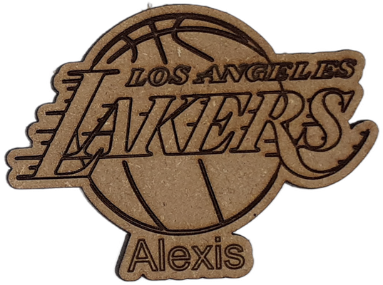 STI2D.net - Magnet - Logo sport Basket Lakers personnalisable